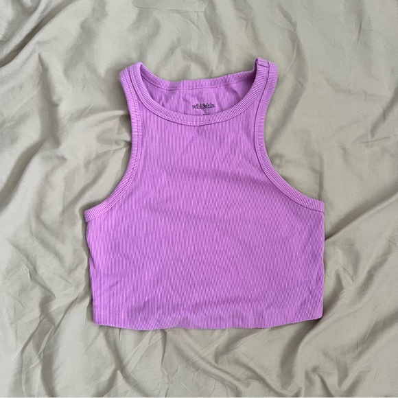 wild fable | Tops | Purple Wild Fable Crop Tank Top | Poshmark